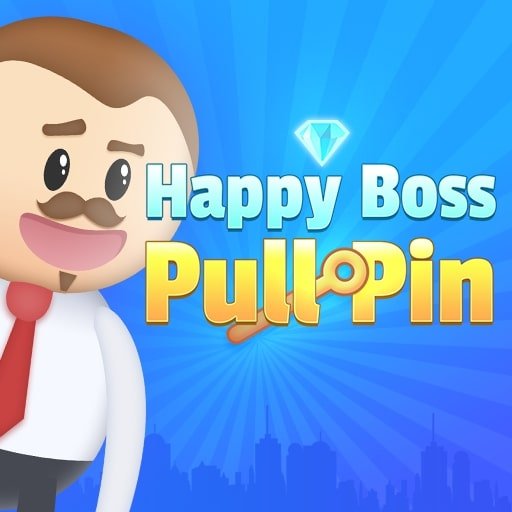 Happy Boss Pull Pin – STICKMANHOOK.APP